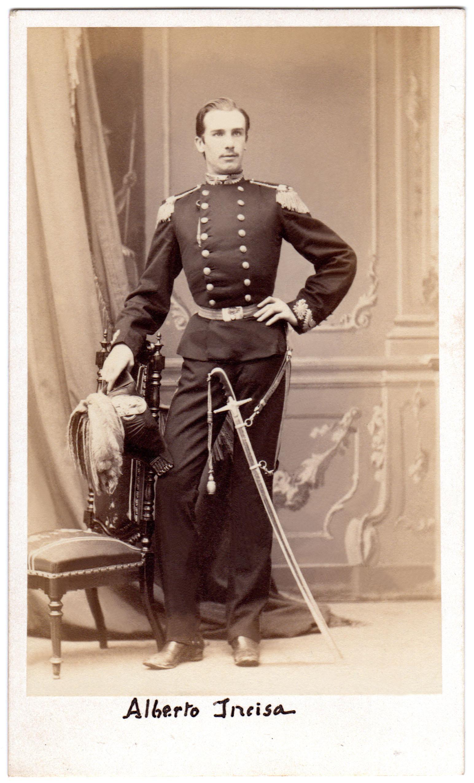 CORPO REALE DI STATO MAGGIORE 1859 – 1871 – Fotografia storica militare